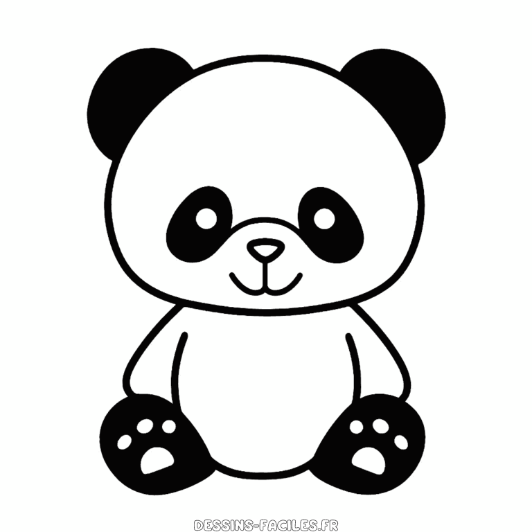 Dessin facile panda | Dessins Faciles à Reproduire ou Colorier Dessin facile panda | Dessins Faciles à Reproduire ou Colorier