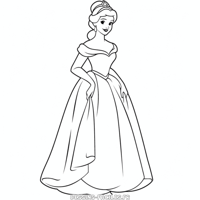 Dessin Facile Princesse Peach Dessins Faciles à Reproduire Ou Colorier
