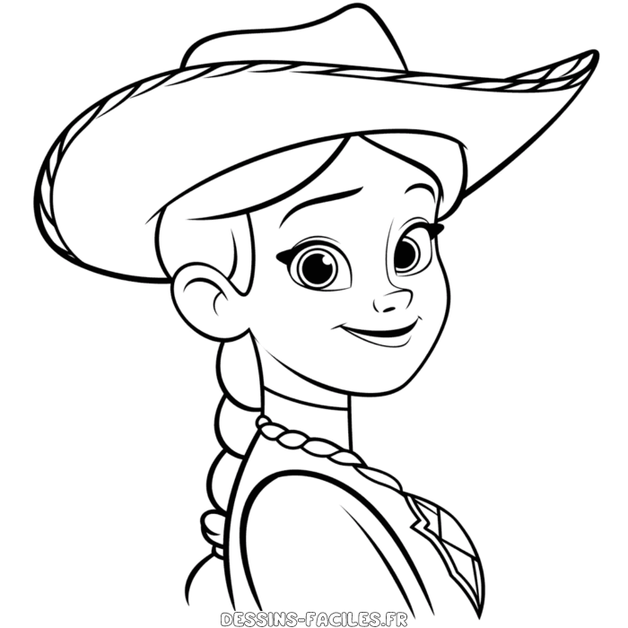 Dessin facile jessie toy story | Dessins Faciles à Reproduire ou Colorier Dessin facile jessie toy story | Dessins Faciles à Reproduire ou Colorier