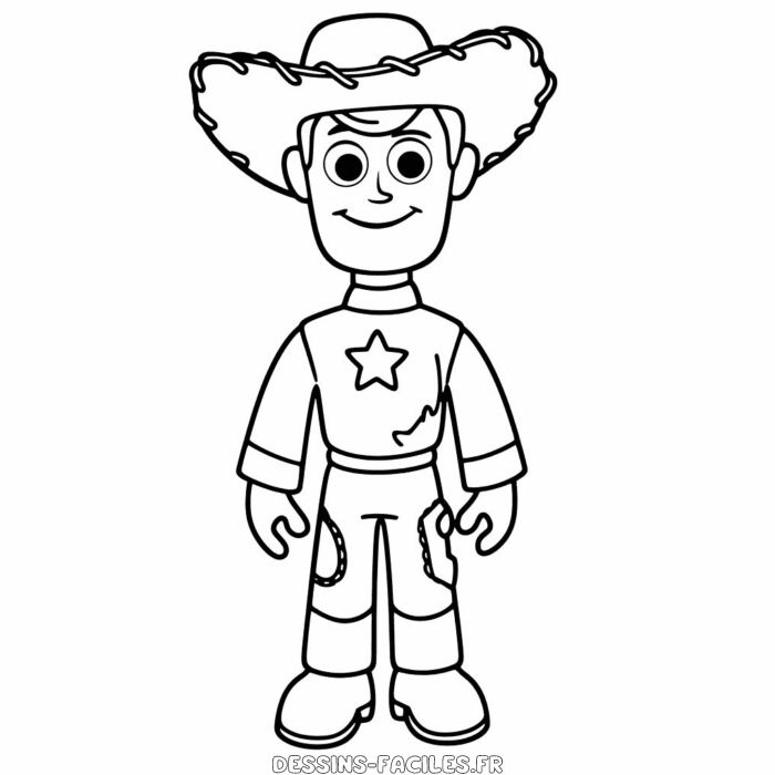Dessin facile woody toy story | Dessins Faciles à Reproduire ou Colorier Dessin facile woody toy story | Dessins Faciles à Reproduire ou Colorier